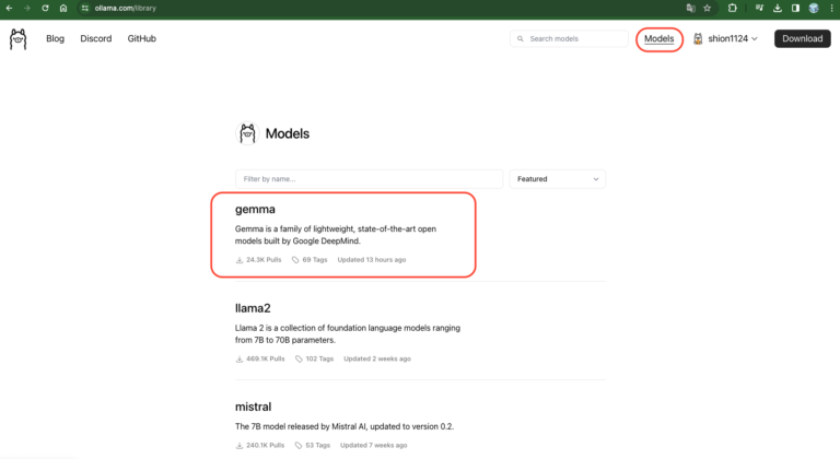 [UI] OllamaとOpen WebUIを使って「Gemmaモデル」をChatGPT形式で使用する - News report AI lands