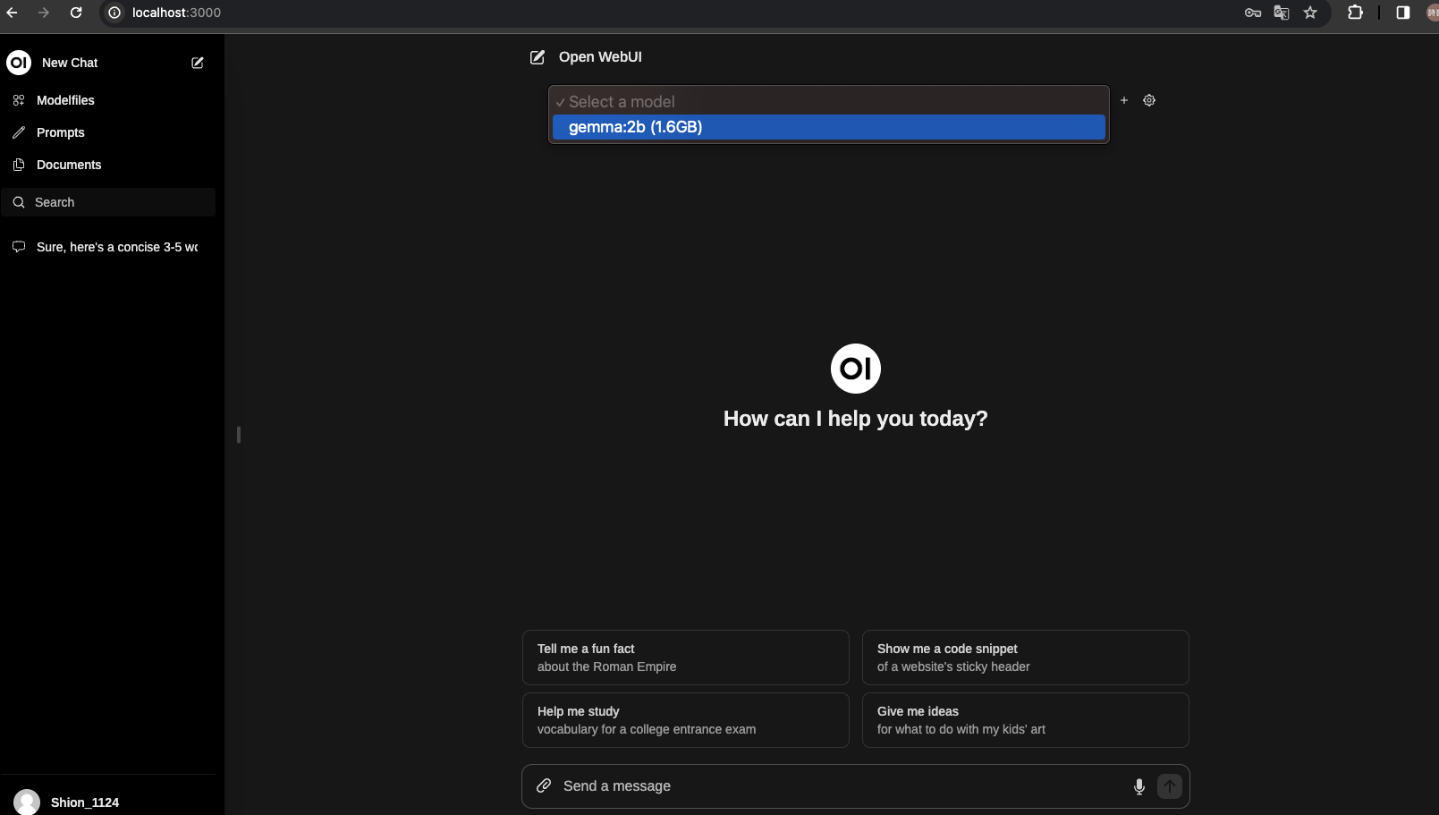 [UI] OllamaとOpen WebUIを使って「Gemmaモデル」をChatGPT形式で使用する - News report AI lands